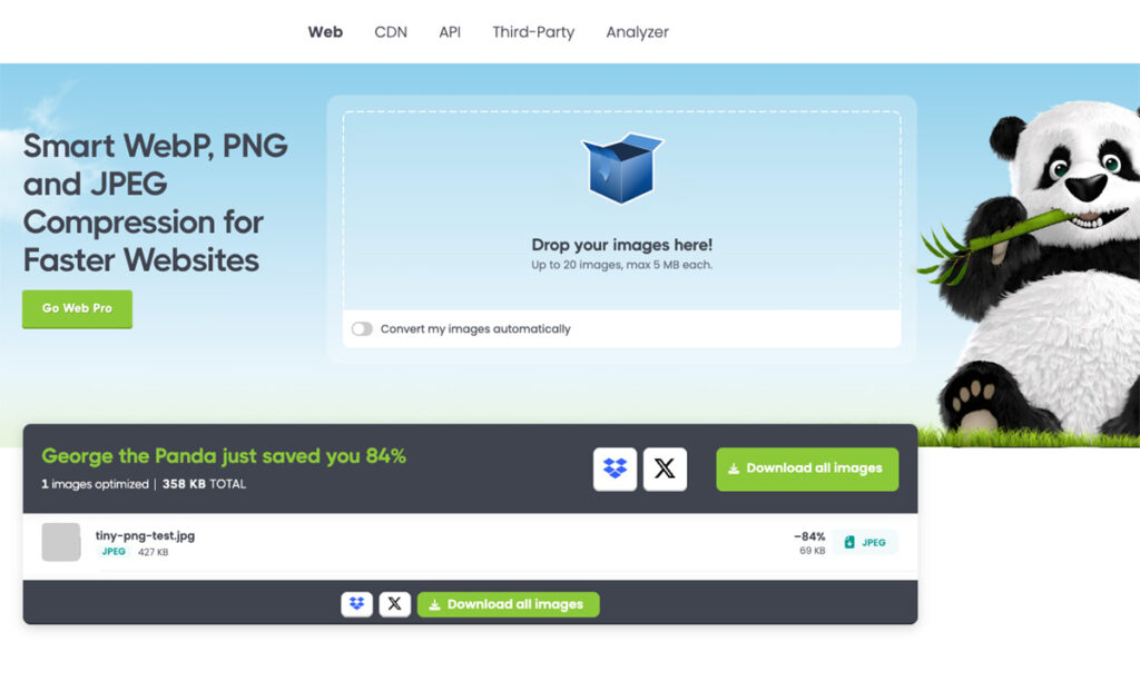 TinyPNG - Free Tool to Compress PNG, JPEG, WEBP | WP Guru